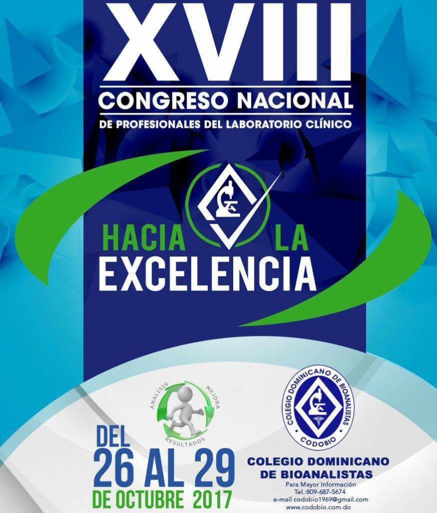 #CODOBIO2017 XVIII Congreso del Colegio Dominicano de Bioanalistas ...